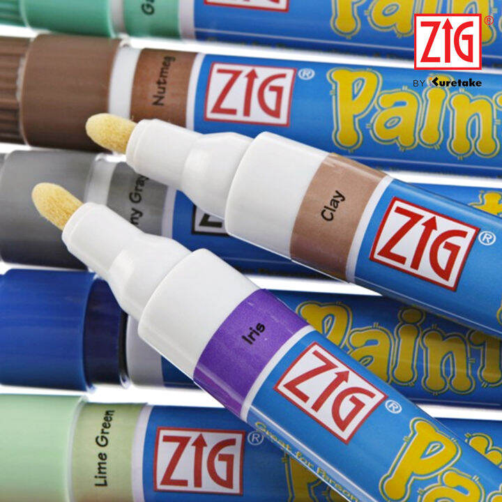 ZIG Kuretake Painty Oil Based Pen Marker - Medium Tip | Lazada PH
