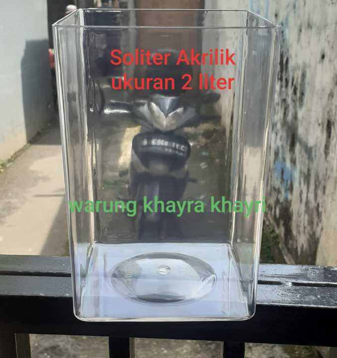 soliter akrilik 2 liter | Lazada Indonesia