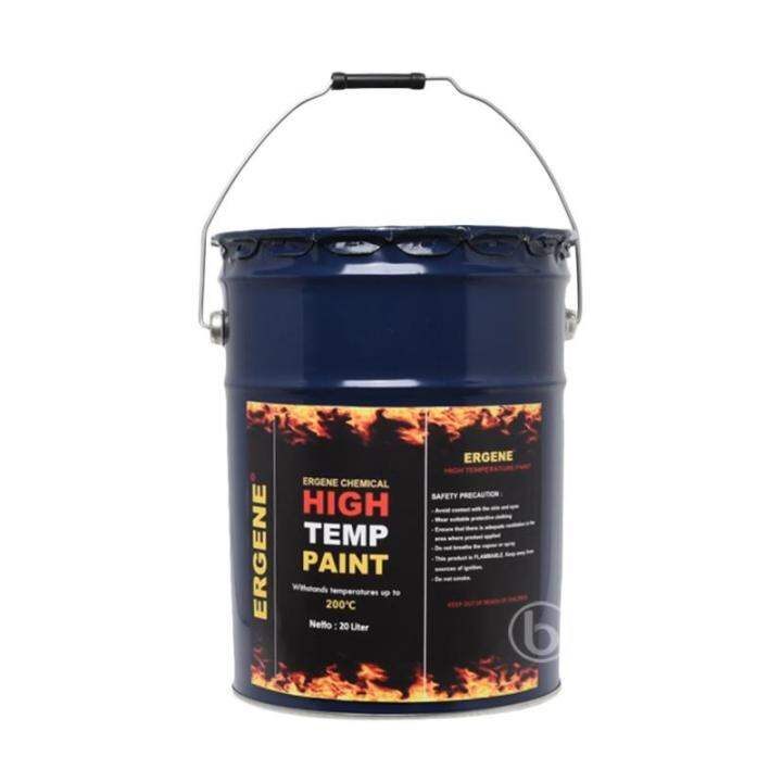 Cat Tahan Panas 200 derajat celsius - Silver - 20 Liter -Hi Temp Paint ...
