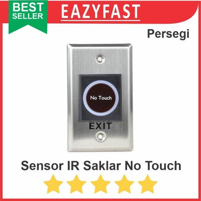 Tombol Sensor IR Touchless No Touch Tanpa Sentuh Pintu Tiket Parkir A ...