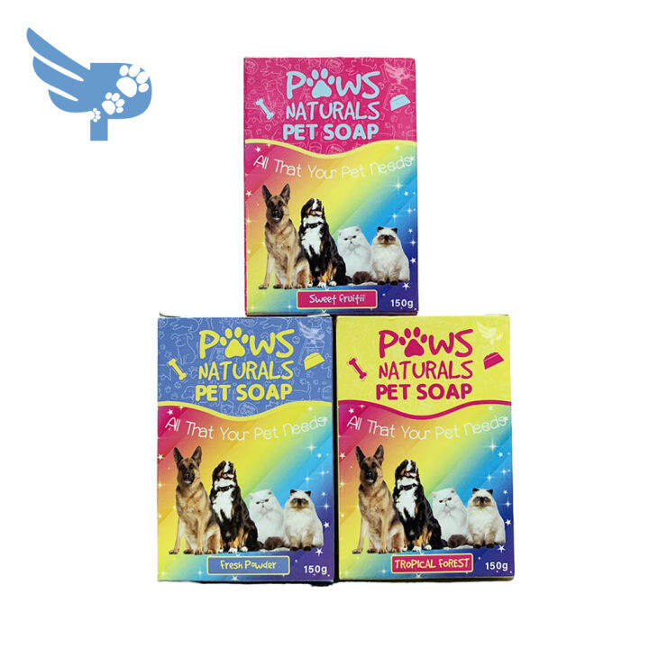 Paws Naturals Soap 150g - Available in 3 scents - Pet Soap ...