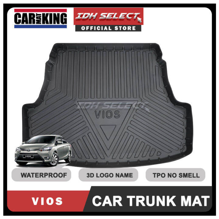 CARMATKING Toyota Vios Trunk Tray Mat 2014 - 2020 | Car Cargo Rear ...