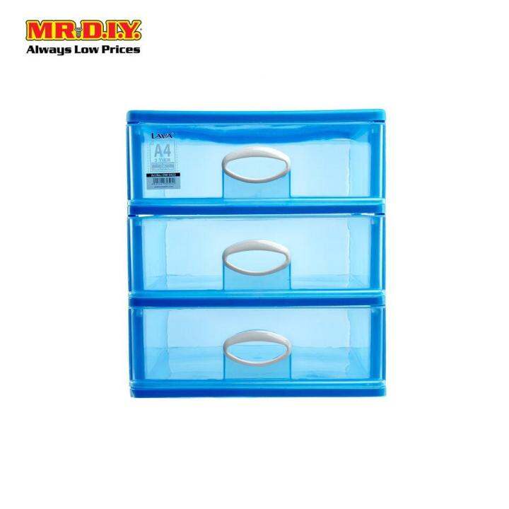 LAVA 3 Tier Drawer | Lazada