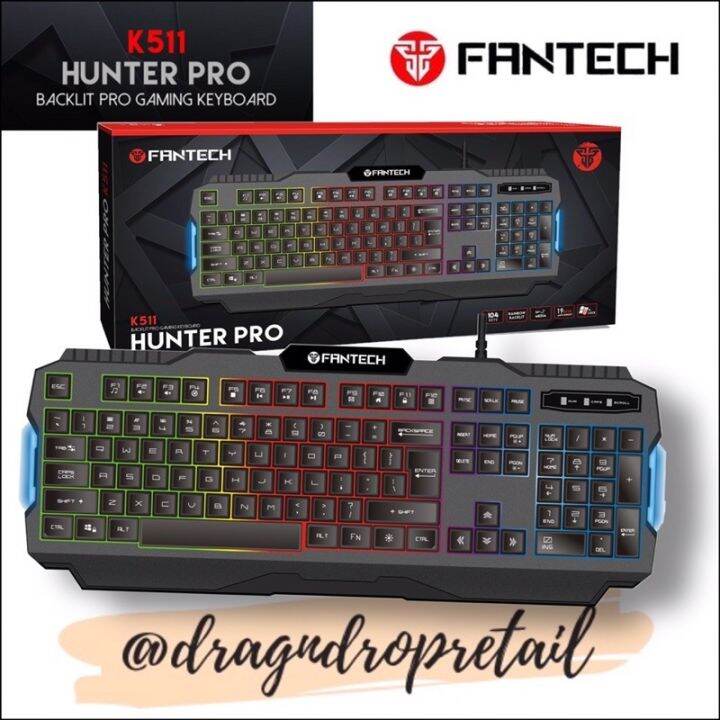 FANTECH K511 HUNTER PRO Backlit Keyboard | Lazada PH