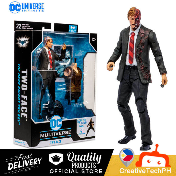 McFarlane Toys DC Gaming Build-A-Figure Dark Knight Trilogy Two-Face ...