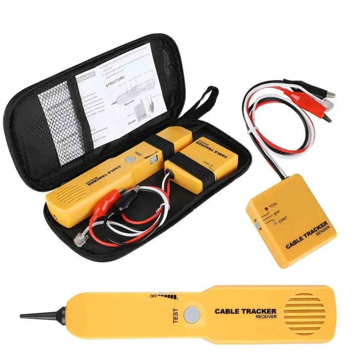 Tr Network Tester RJ11 Line Finder Tester Toner ไม่มีแบตเตอรี่ ...