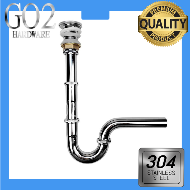 Stainless Steel 304 P-Trap 1-1/4 With Flip Up | Lazada PH