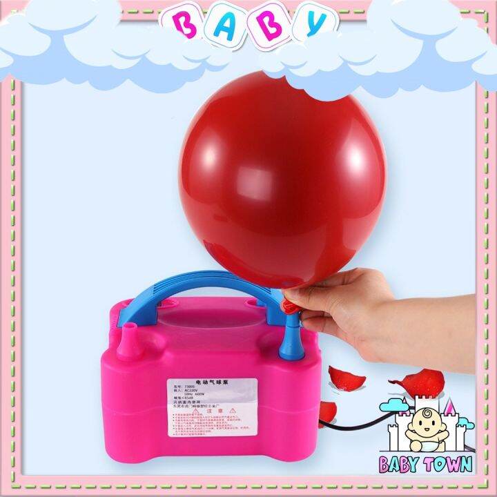 Balloon [Malaysia Plug] Portable Electric Balloon Air Pump Double Sided ...