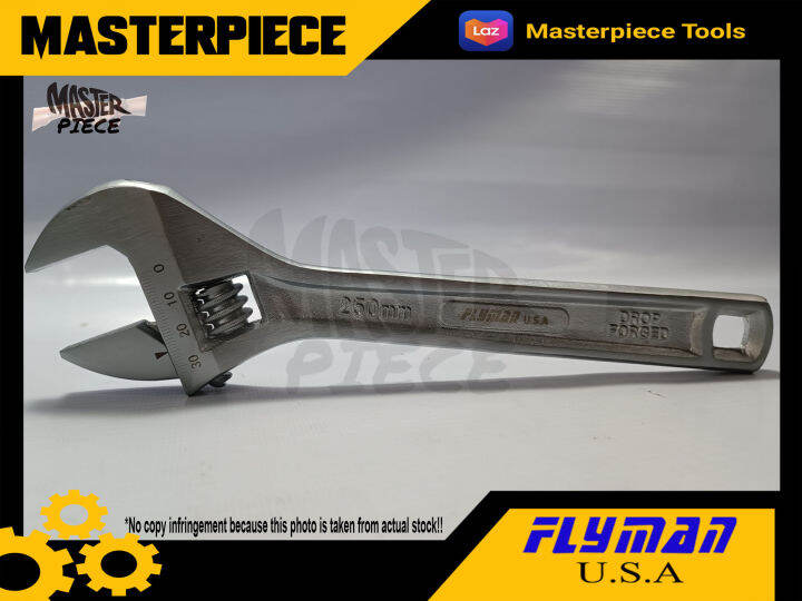 Original Flyman Adjustable Wrench 10 / Yabe Katala 10'' 250mm | Lazada PH