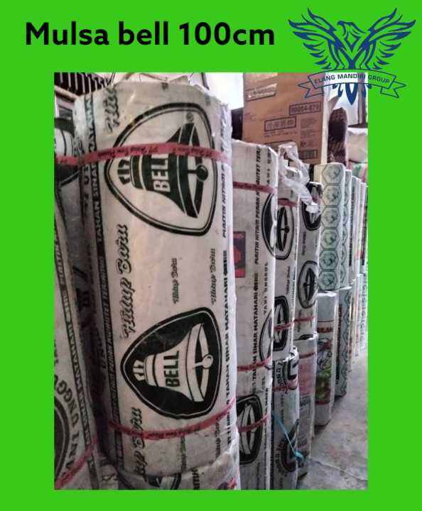 Mulsa Hitam Perak Bell 18 Kg Lebar 100 Cm Panjang 500 Meter Untuk ...