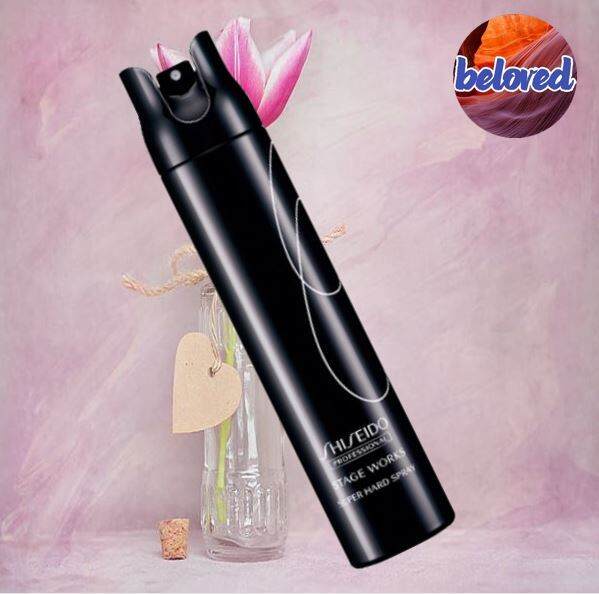 Shiseido Stage Works Super Hard Spray 180 g สเปรย์ฝุ่นจัดทรง แข็งพิเศษ อยู่ทรงระดับ 5 | Lazada.co.th