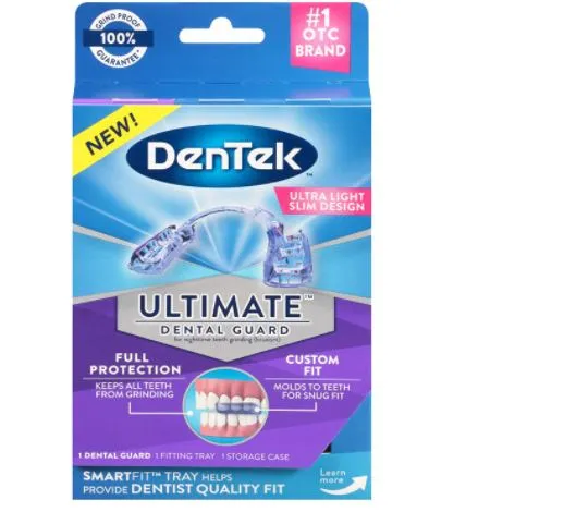 DenTek Ultimate Dental Guard Ultra Light Slim Design for Nighttime ...