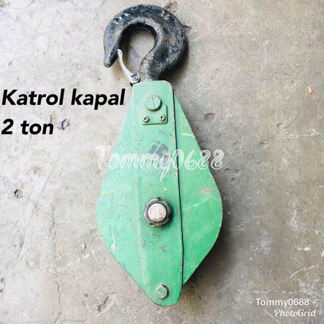 KATROL KAPAL SINGLE 2 TON UNTUK SELING / CABLE DAN TAMBANG. KEREKAN ...