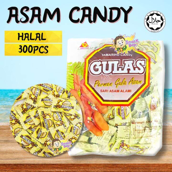 300pcs Gulas Tamarind Candy / Gula Asam | Lazada