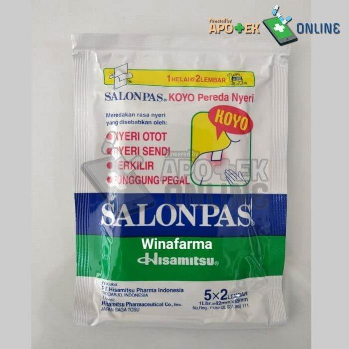 KOYO SALONPAS SUPER BIRU 2 X 5 (1 SACHET ISI 10 LEMBAR) BOX | Lazada ...