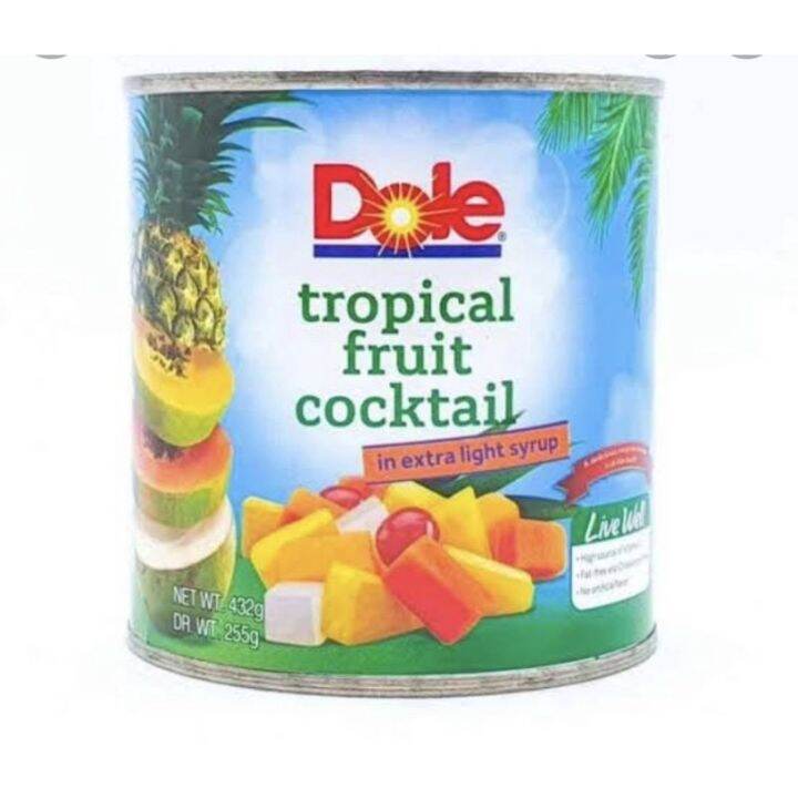 Dole Tropical Fruit Cocktail in Heavy Syrup 432g | Lazada PH
