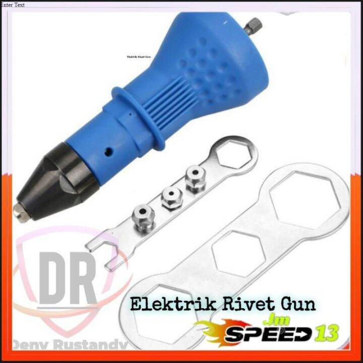 JM SPEEDS 13 Rivet Tools Adapter For Cordless Drill DIY Automatic ...
