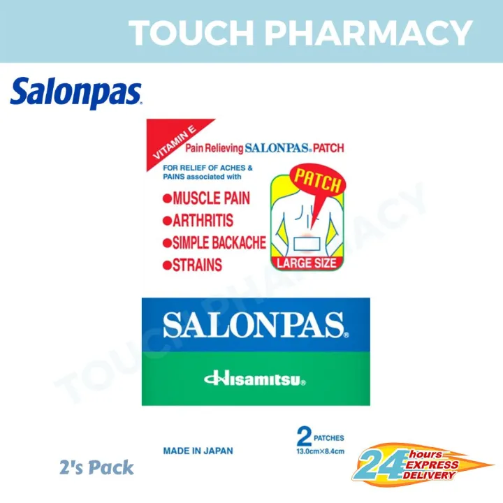 SALONPAS PATCH LARGE 2'S/PACK | Lazada