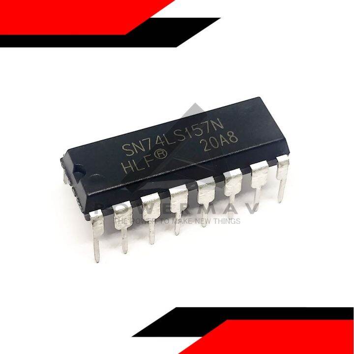 original 74ls157 dip ic dip14 sn74ls157n sn74ls157 74157 Quad 2 To 1 Line Multiplexer CMOS NMOS ...