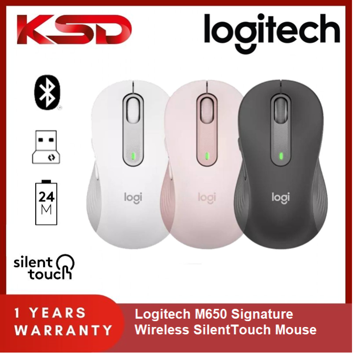 Logitech M650 Signature Wireless SilentTouch Mouse | Lazada