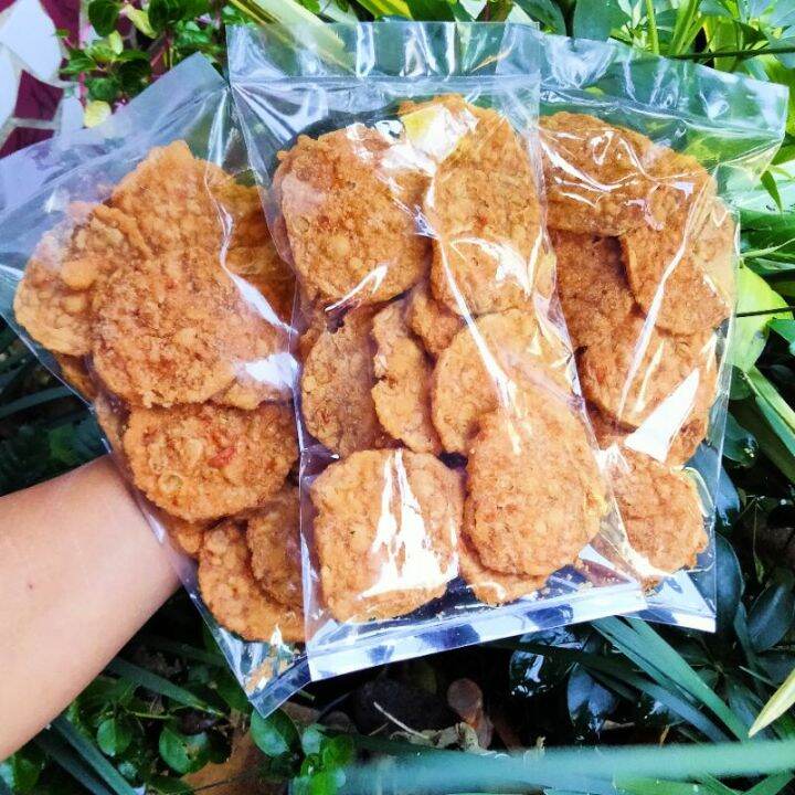 makanan ringan/cemilan kriuk kriuk/keripik tempe goreng manis pedas ...
