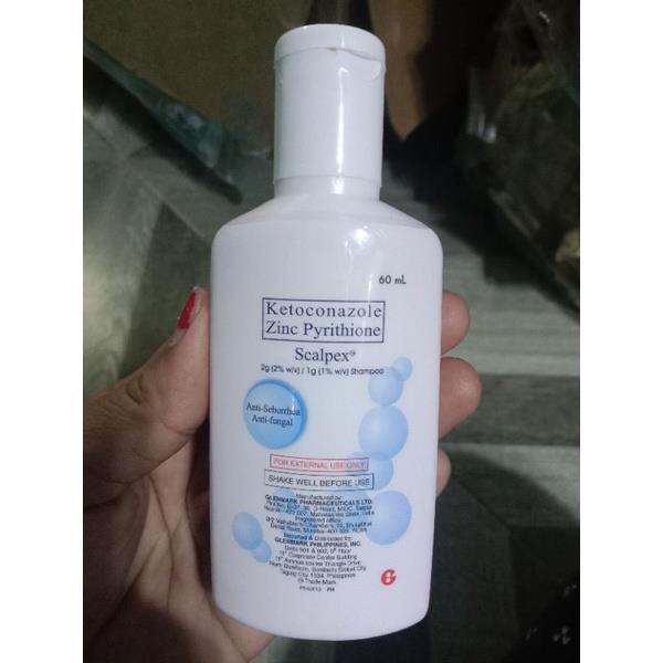【COD】 SALE!! 50 Off!! Ketoconazole Zinc Pyrithione Scalpex Shampoo 60ml ...