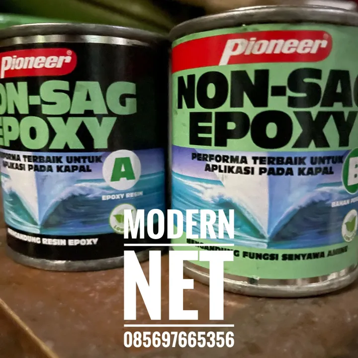 Pioneer Lem Epoxy NON SAG 340gr / LEM SERBAGUNA (2 Komponen Pioner ...