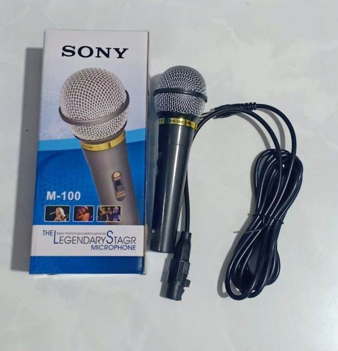 Microphone Sony SN 218 MiK/Mikropon/Mic Kabel | Lazada Indonesia