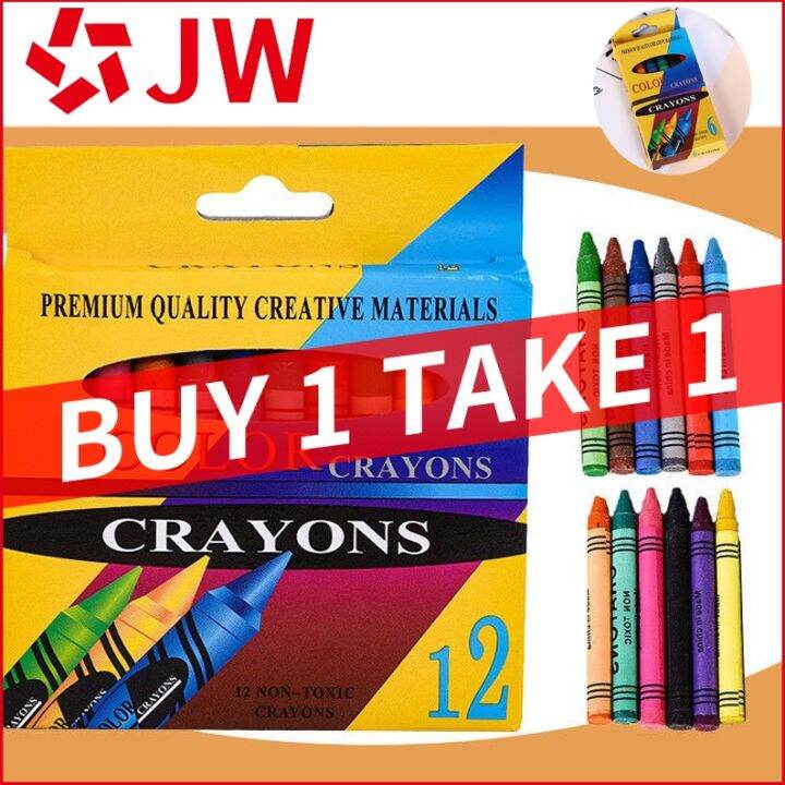 JW COD DVX 8 to 32-Color Non-Toxic Generic Crayons Arts & Crafts School ...