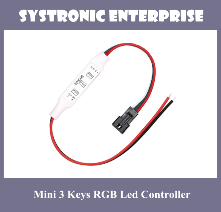SP002E Mini 3 Keys RGB Led Controller | Lazada