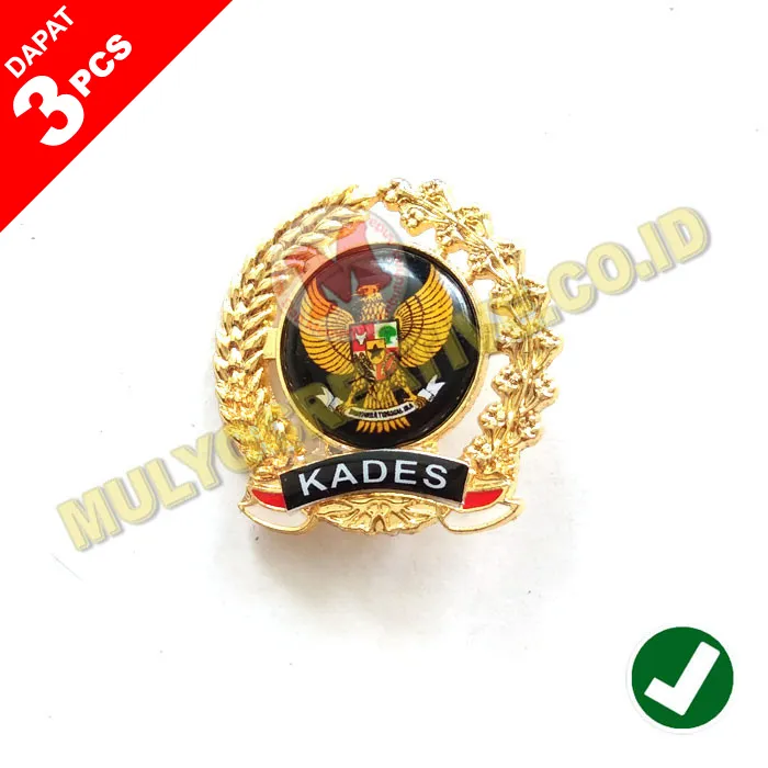 Lencana Kepala Desa - Lencana Pin Kades Lurah Atribut Kerja / 3pcs ... Lencana Kepala Desa - Lencana Pin Kades Lurah Atribut Kerja / 3pcs ...