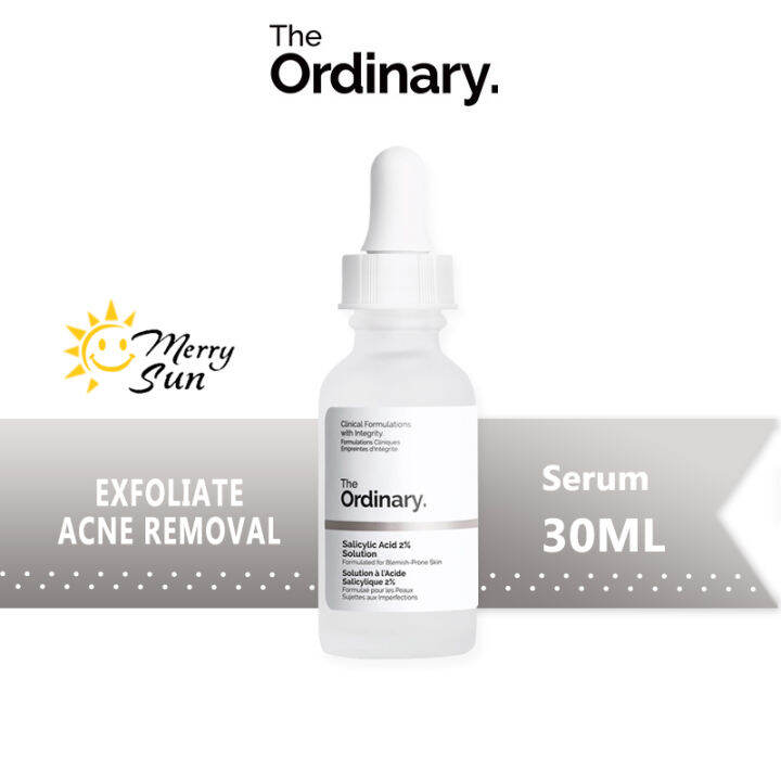 The Ordinary Salicylic Acid 2% Solution Acne / Blemishes / Clogged ...