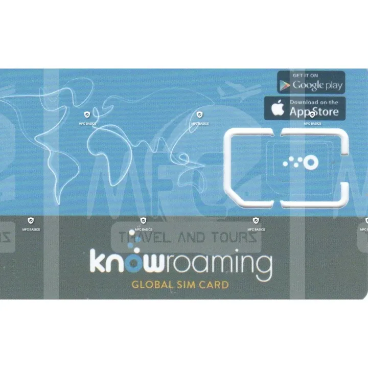 KnowRoaming Global Sim Card | Lazada PH