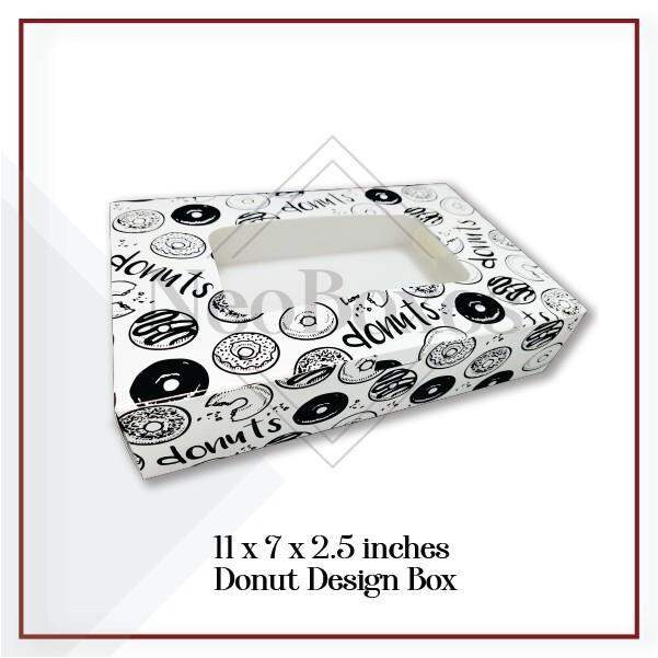 NeoBoxes 11x7x2.5” Donut Design Box 20s | Lazada PH