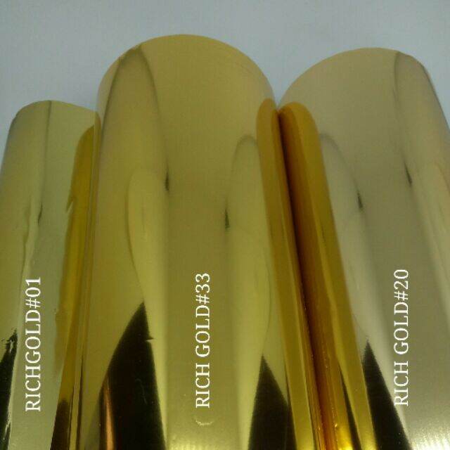 ♞GOLD TONER REACTIVE FOIL, Use with Laminator and Laser Printer, Heat ...