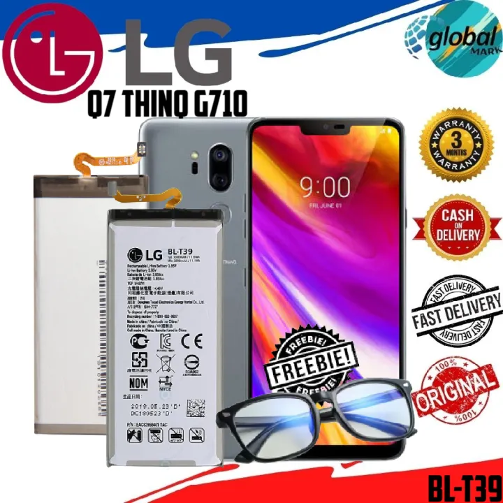 LG Q7 ThinQ G710 Battery Original Model BL-T39 Capacity (3000mAh) with ...