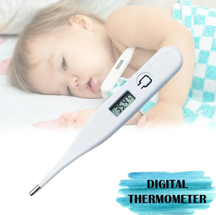 BUYYU Digital Thermometer with OUT Case Tickle Digital Thermometer USA ...