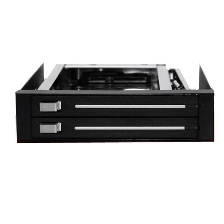 2.5 Inch SSD HDD Enclosure Tray 2-Bay Disk Drive SATA Floppy Drive ...