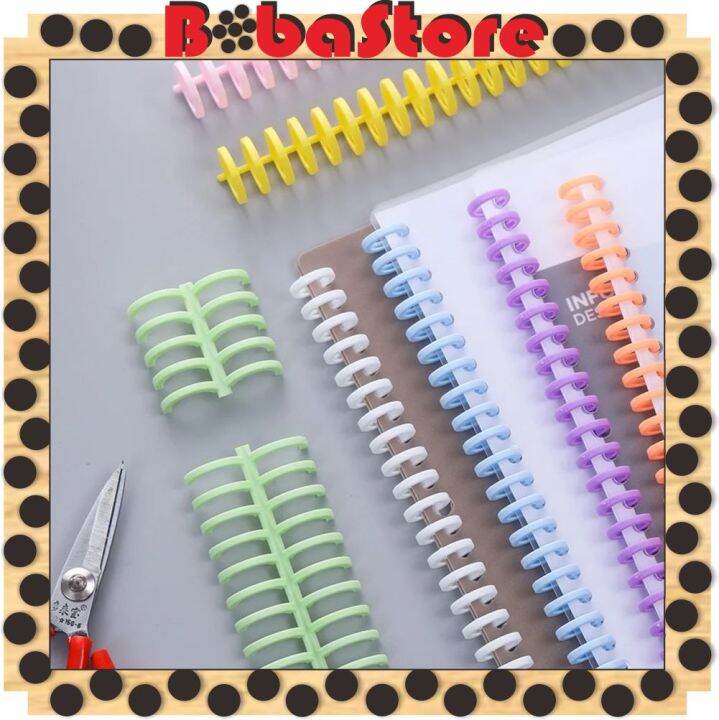 ⭐Bobastore⭐ Ring Binding Binder Loose Leaf 30 lubang Spiral Bahan ...