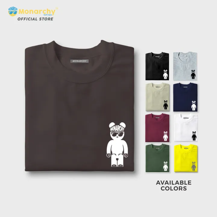 Monarchy Official POCKET GRAPHIC TEE PLAIN BEARBRICK | Tshirt Shirts ...