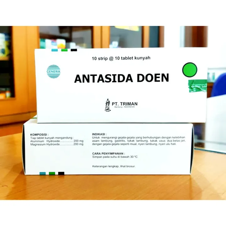 Antasida Antacida Doen per Box 100 Tablet | Lazada Indonesia