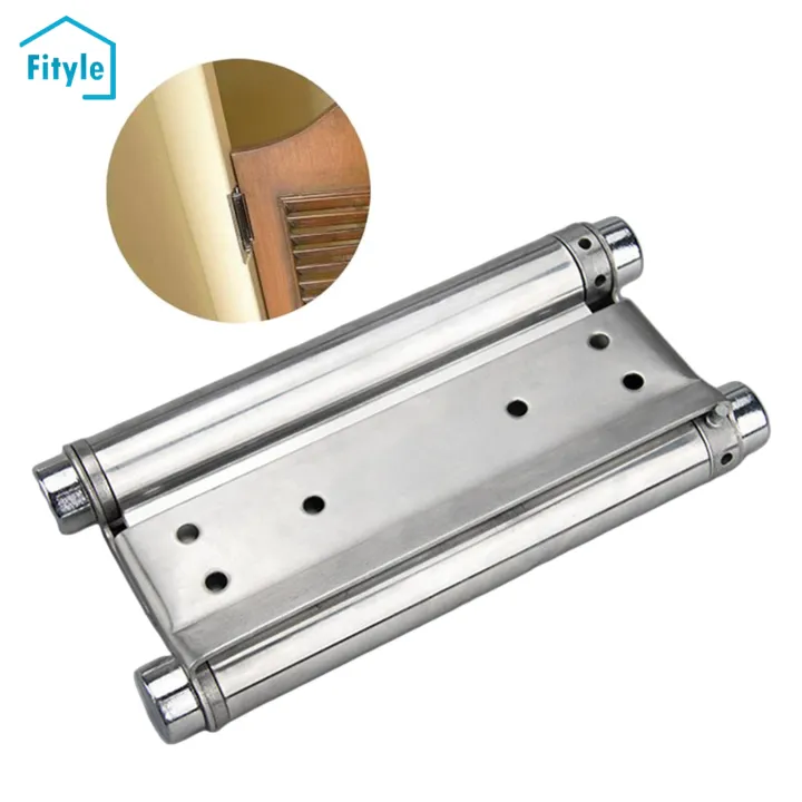 Fityle Spring Door Hinge Stainless Steel Spring Hinge, Heavy Duty ...