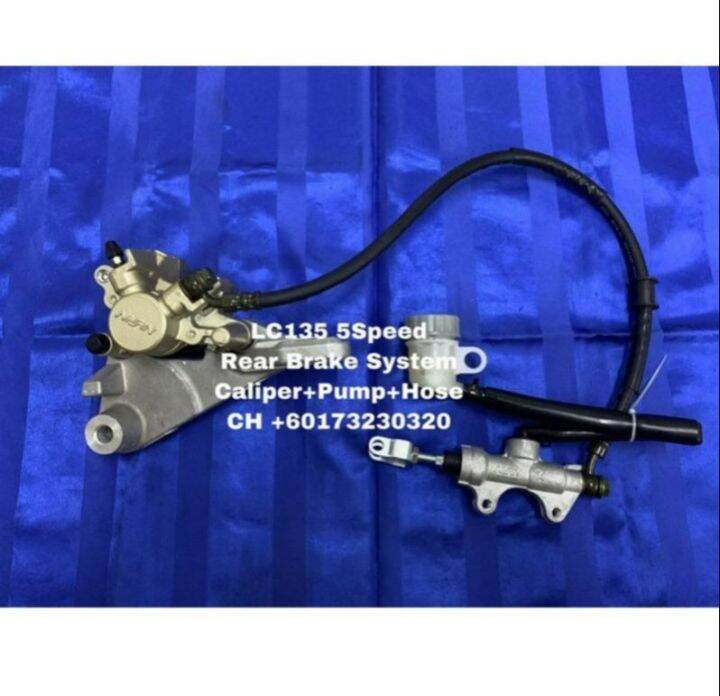 Nissin LC135 5S Y15ZR 5Speed Rear Brake System Caliper Pump Disc ...
