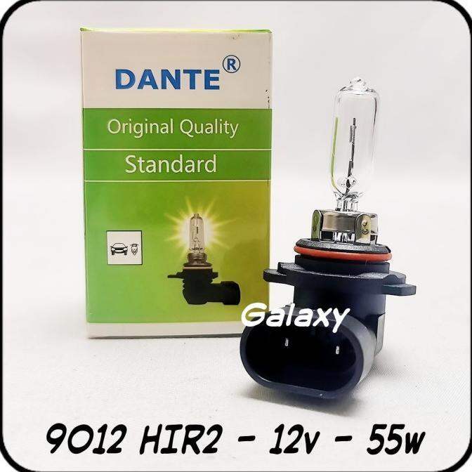 Lampu Bohlam Halogen Original Dante - 9012 / Hir2 - 12V 55W Murah ...