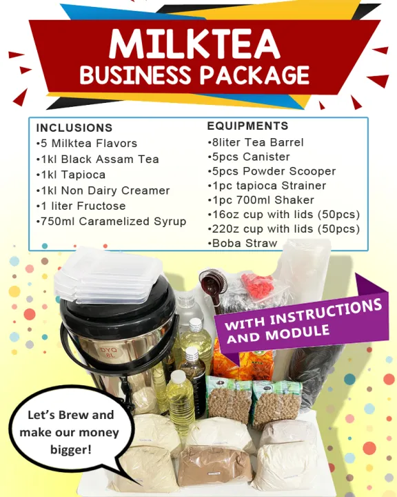 Milktea Business Package for Starter | Lazada PH