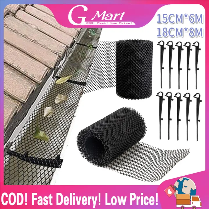 Roof Gutter Guard Filters 15cm X 6m Filter Strainer Stops Blockage Leaf ...
