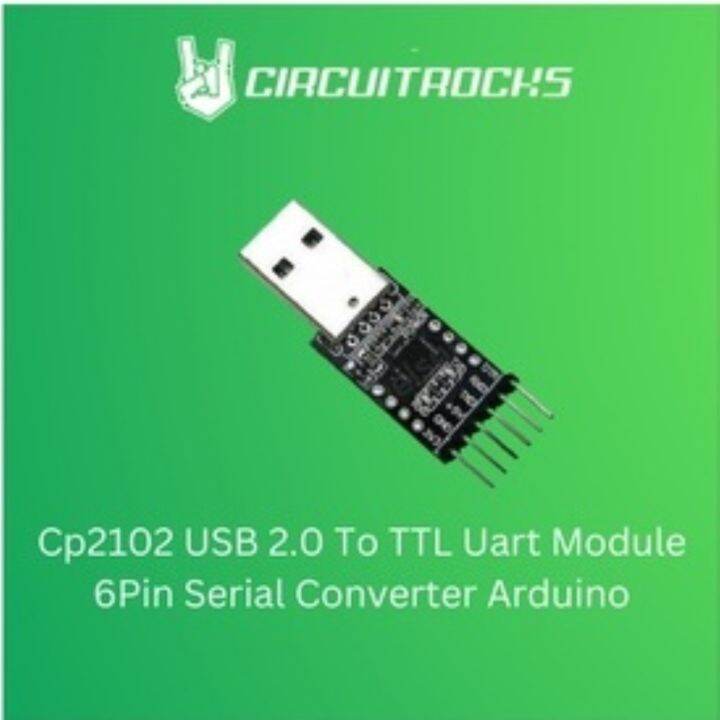 Cp2102 USB 2.0 To TTL Uart Module 6Pin Serial Converter Arduino | Lazada PH