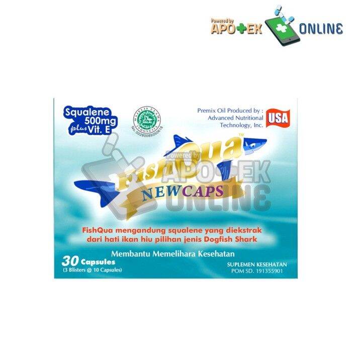 FISHQUA NEWCAPS 30 CAPSULES | Lazada Indonesia