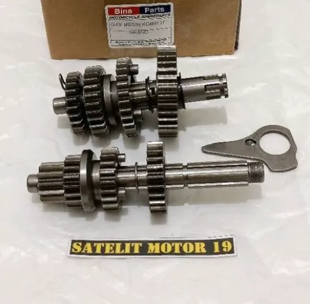 GEAR GIR GIGI MESIN RASIO SUSUN KOMPLIT GRAND SUPRA X LAMA SUPRA FIT ...