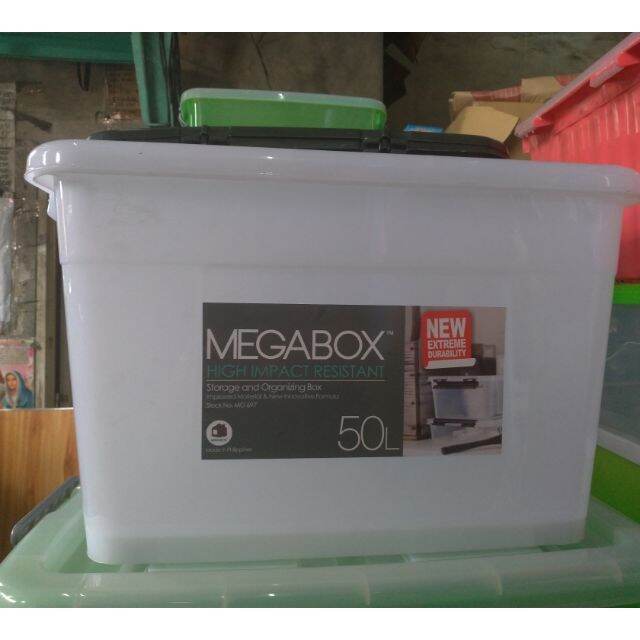 megabox white 50liters | Lazada PH